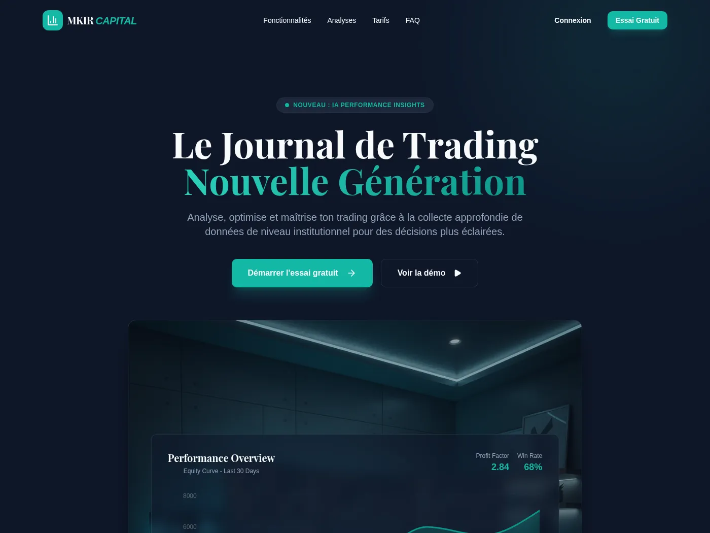 MKIR Capital Portal