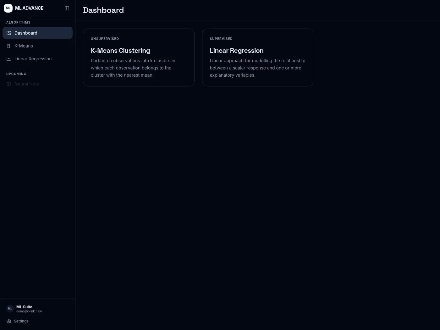 ML Advance Suite