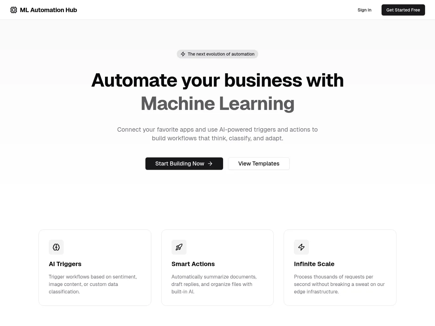 ML Automation Hub