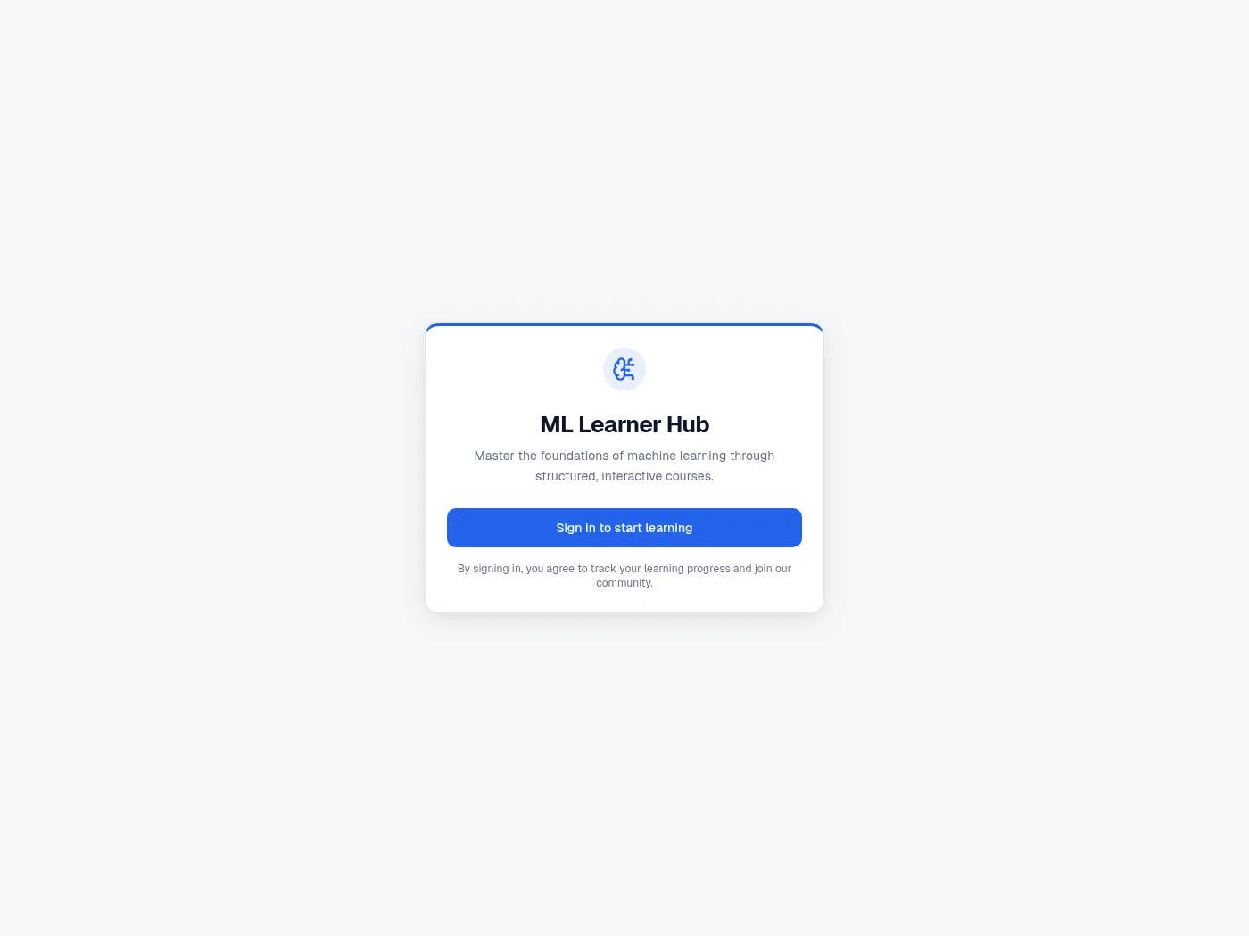 ML Learner Hub