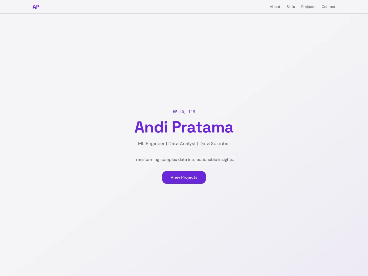 Tech Portfolio Space