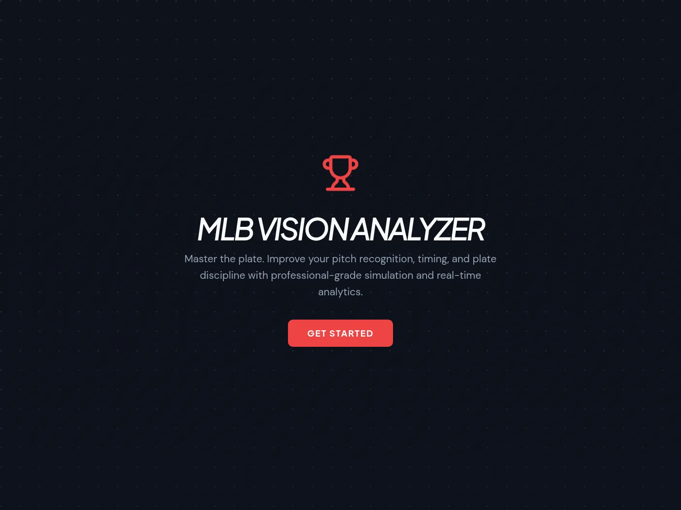 MLB Vision Analyzer