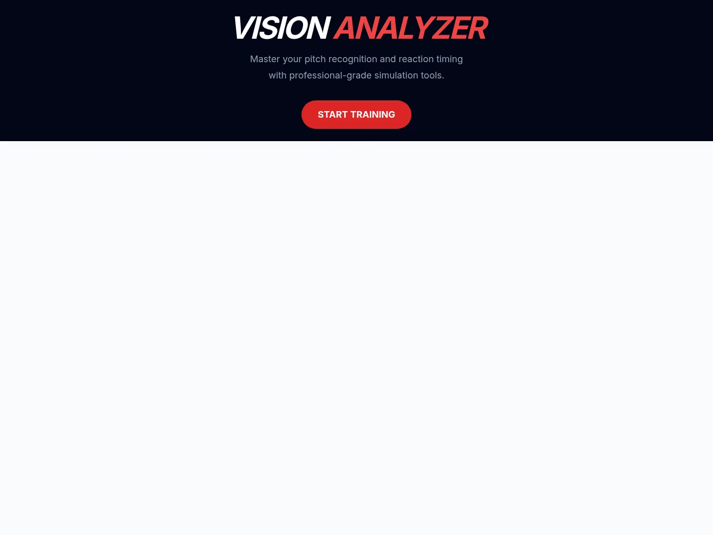 MLB Vision Analyzer