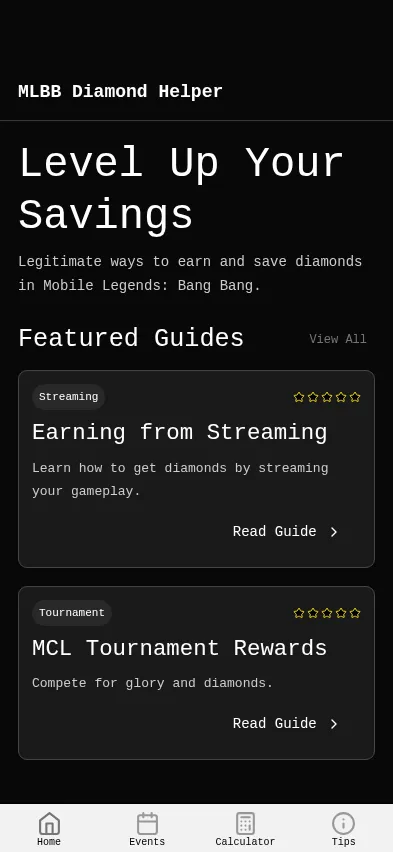 MLBB Diamond Helper