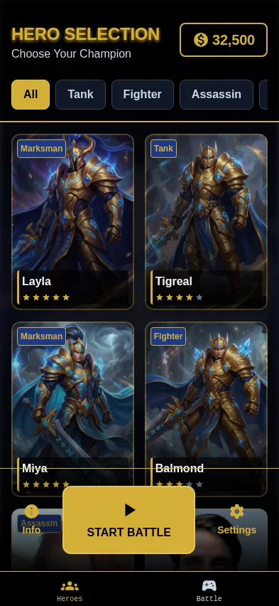 Legend Bang Graphics Clone