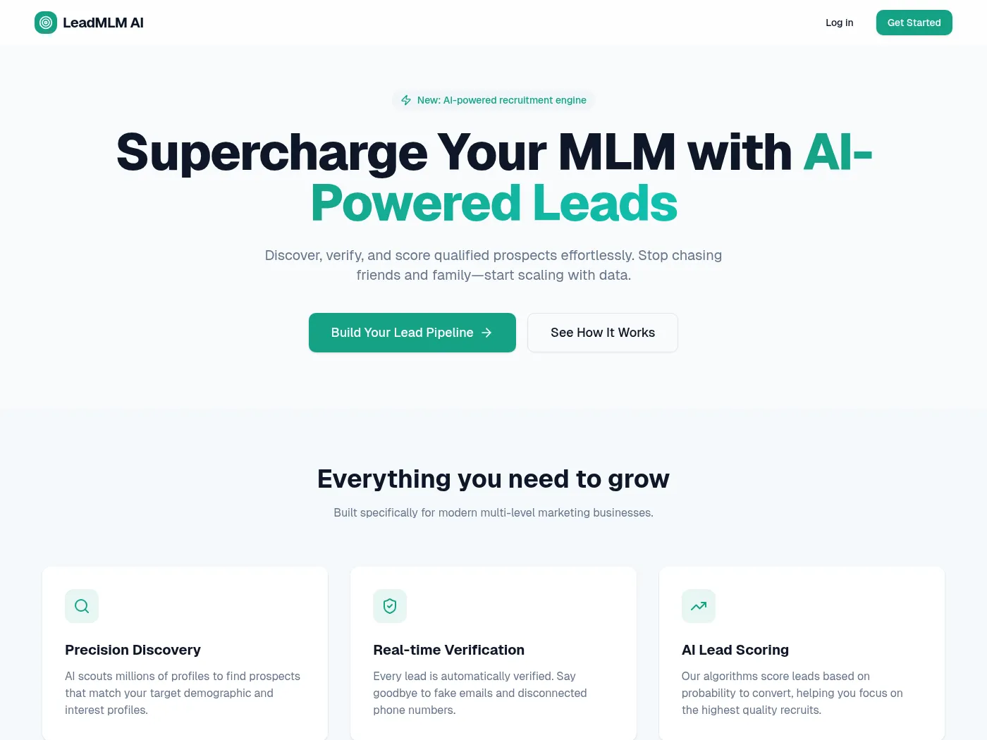 MLM AI Lead Generator