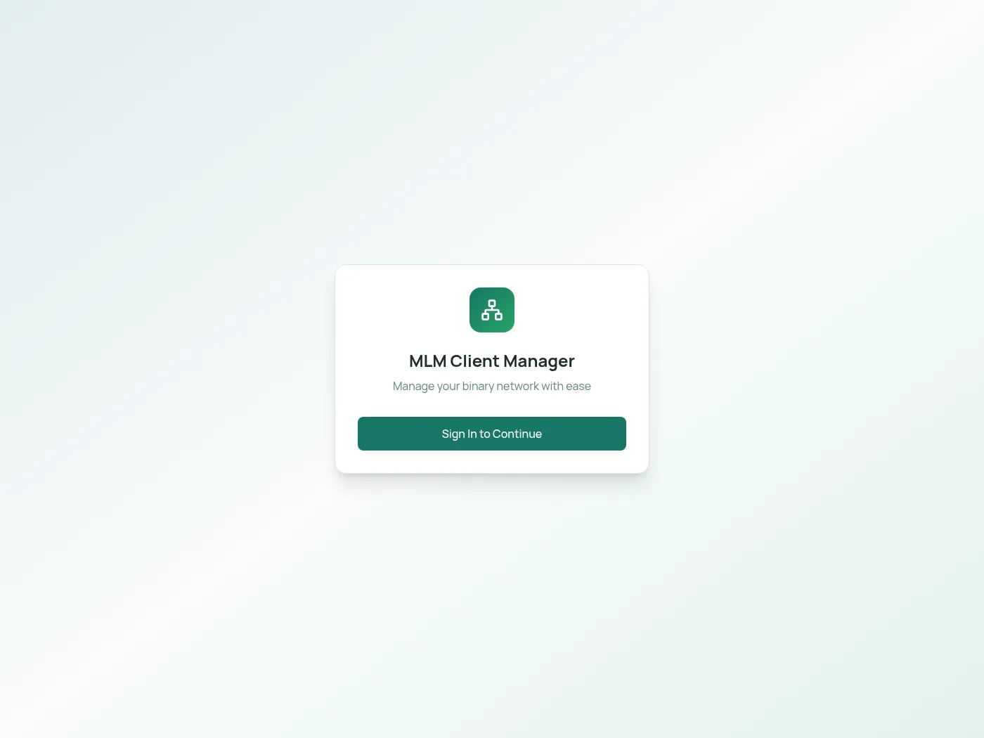 MLM Client Manager