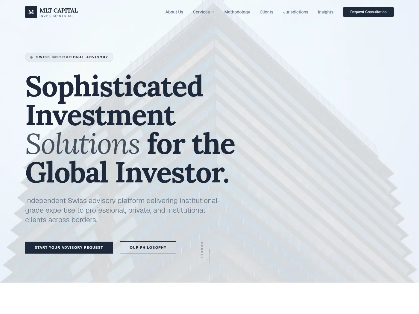 MLT Capital Web Presence