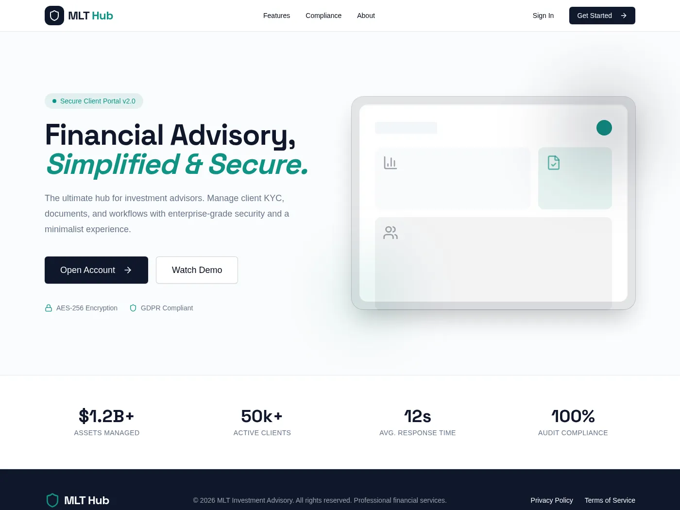 MLT Client Hub