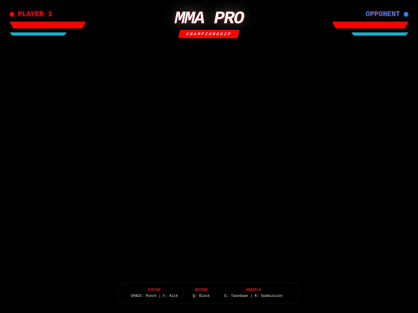 MMA 3D Combat Arena