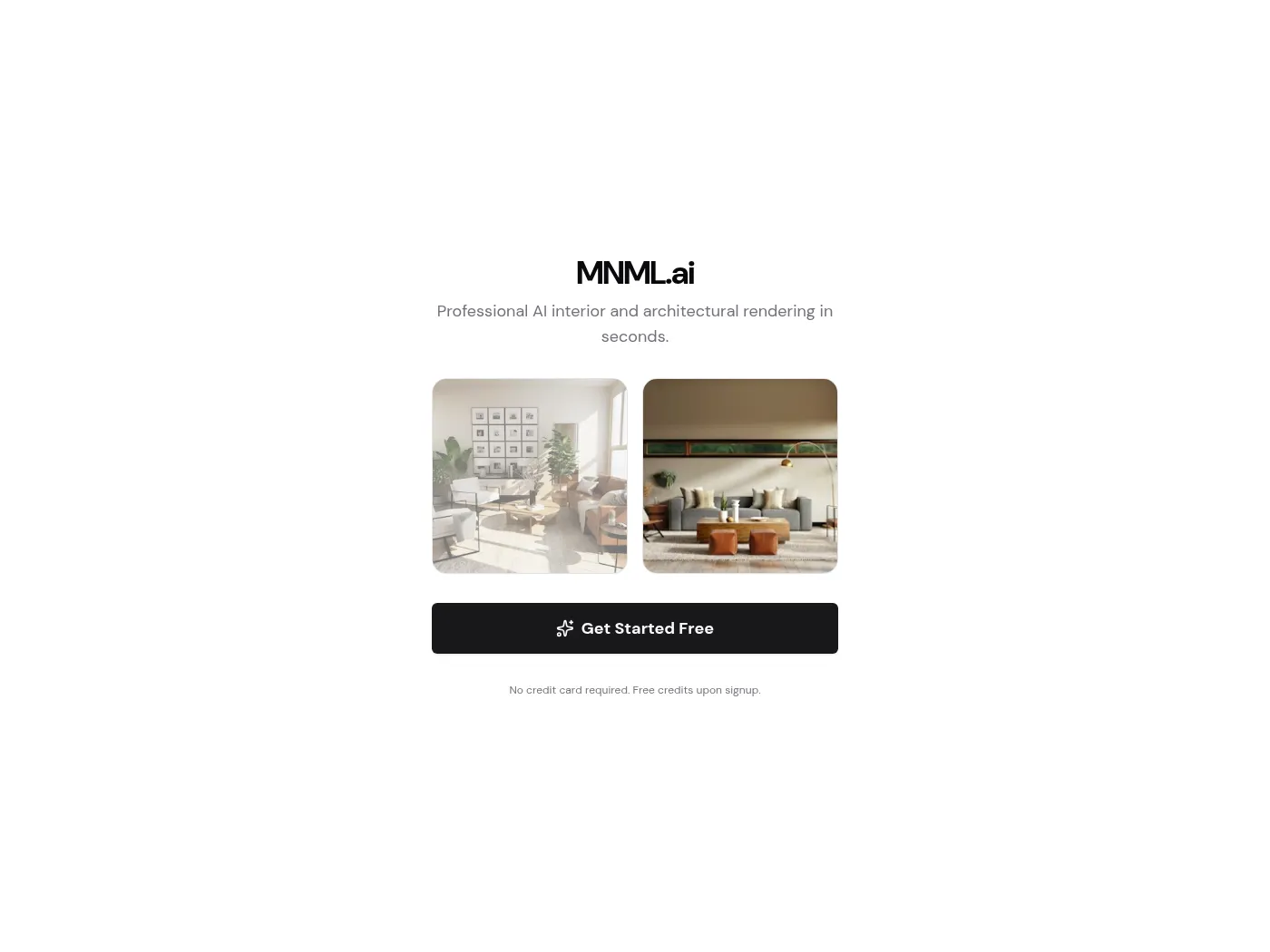 MNML.ai Clone