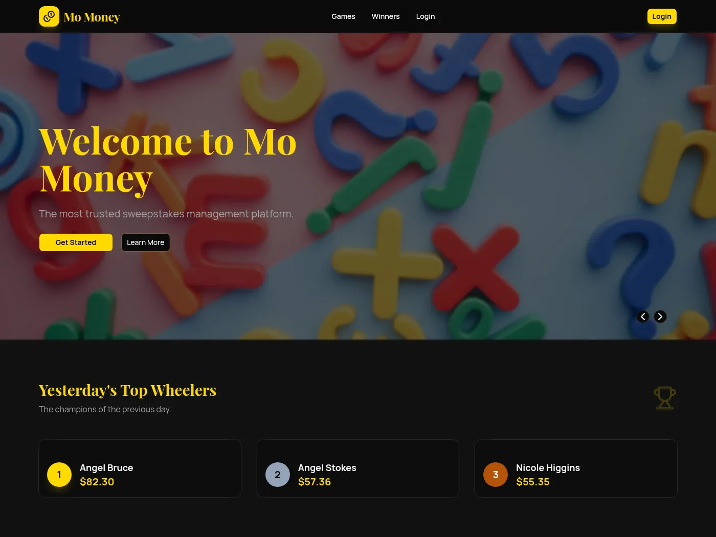 Mo Money Platform