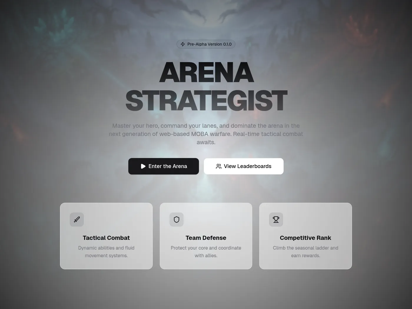 MOBA Game Arena