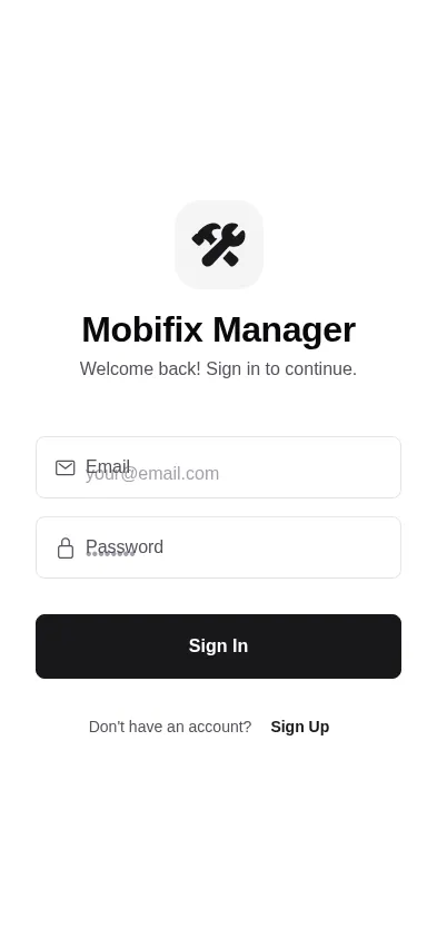 Mobifix Manager
