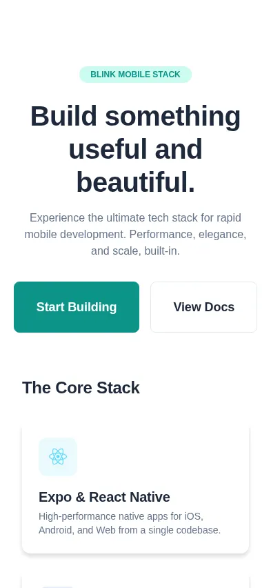 Mobile App Builder