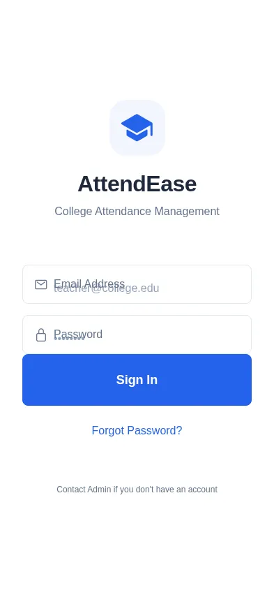AttendEase Mobile