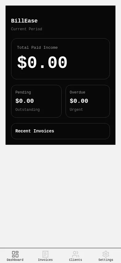 BillEase Mobile Suite