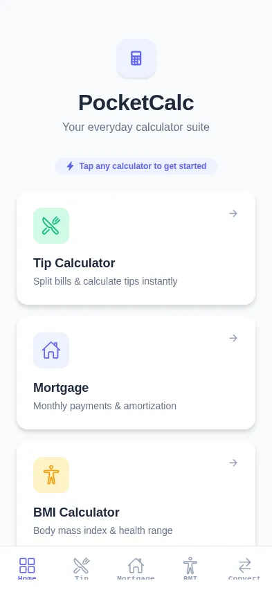 PocketCalc Suite