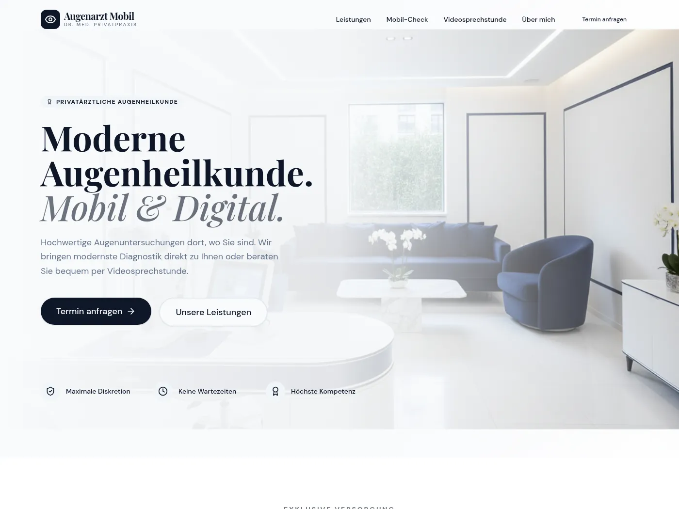 Mobile Eye Care Web