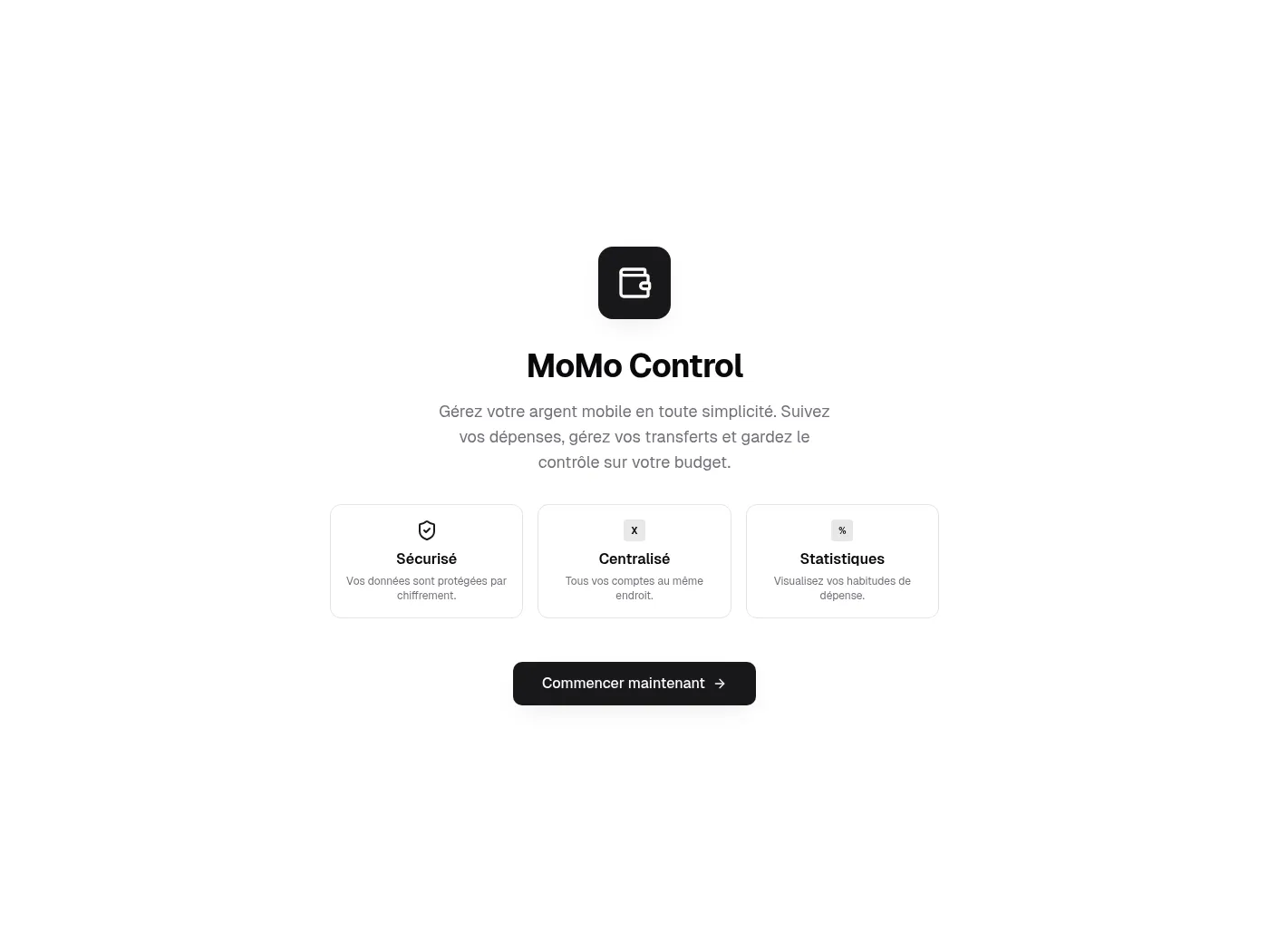 Mobile Money Control