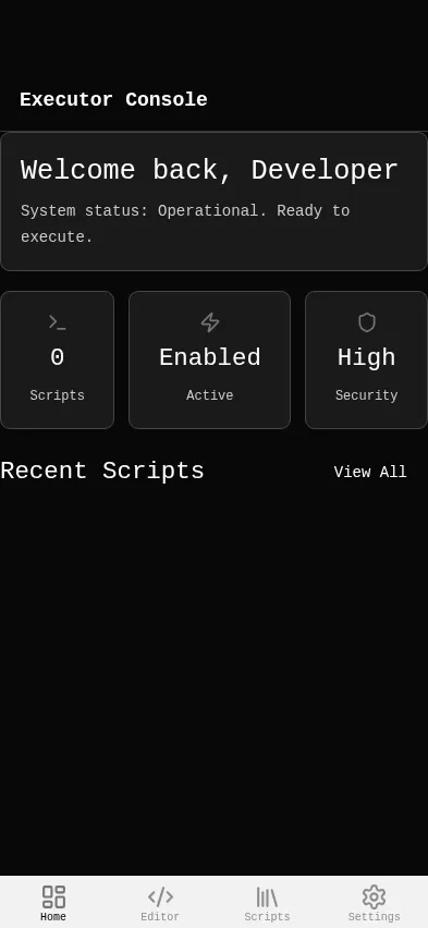Mobile Script Executor