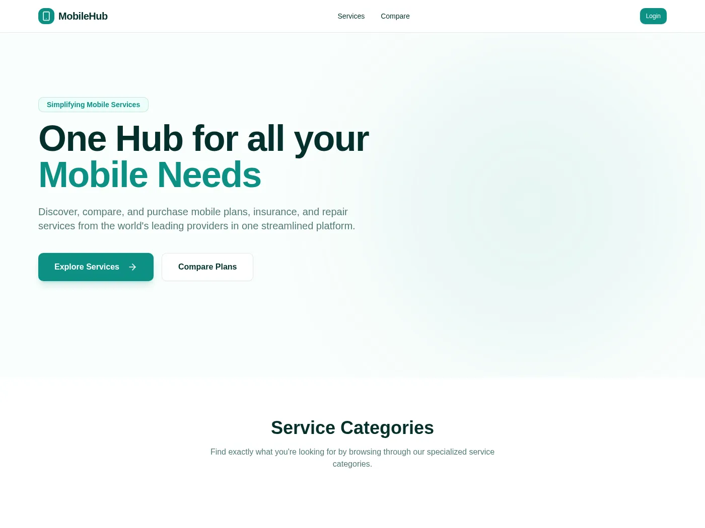 Mobile Services Hub