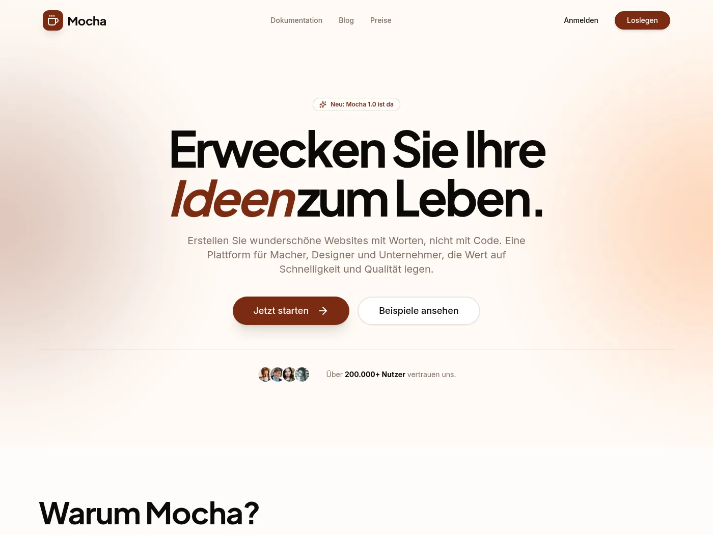 MochaSite German Clone