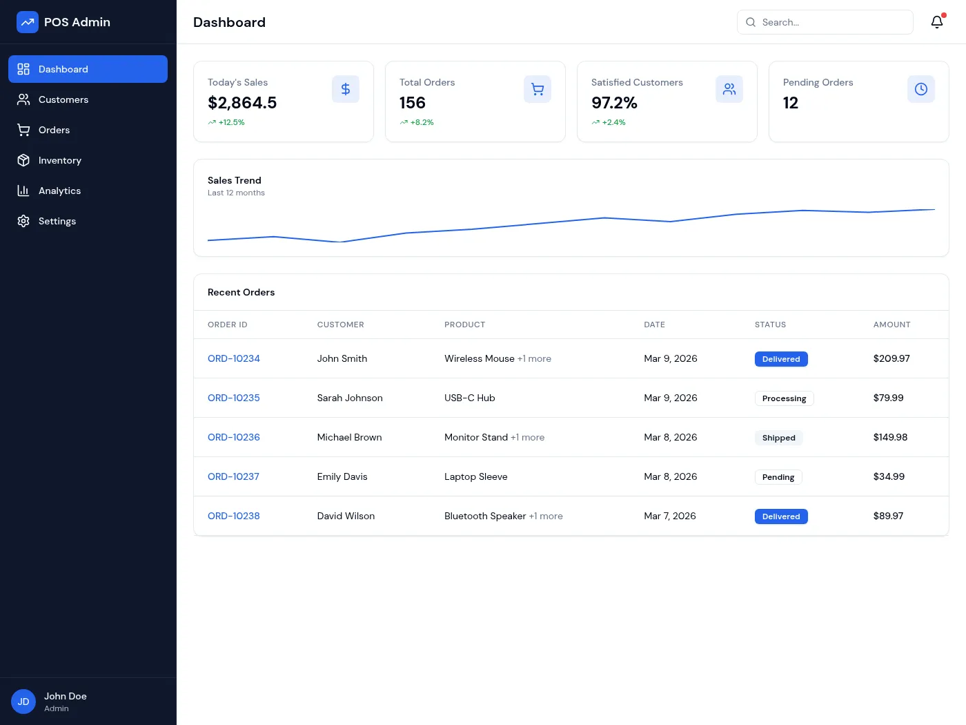 Mock API Web App