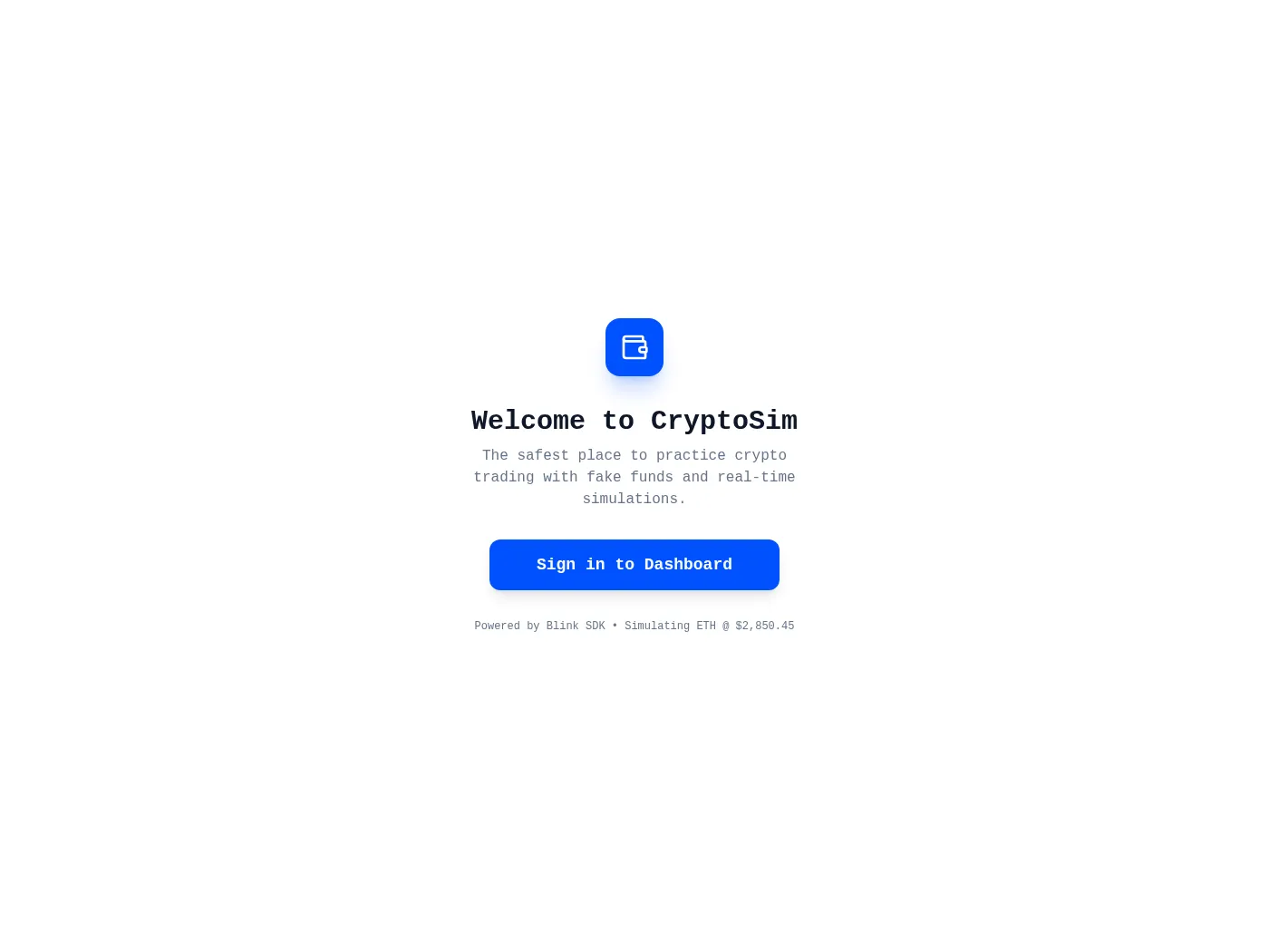 Mock Crypto Portfolio