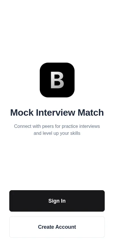 Mock Interview Match