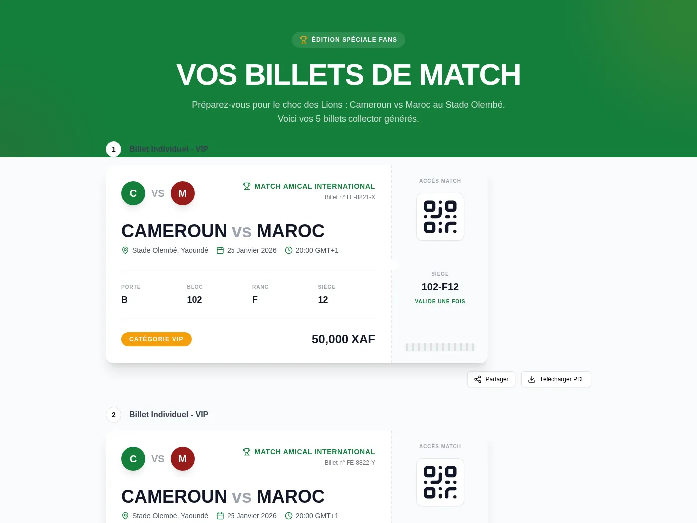 Fake Ticket Generator