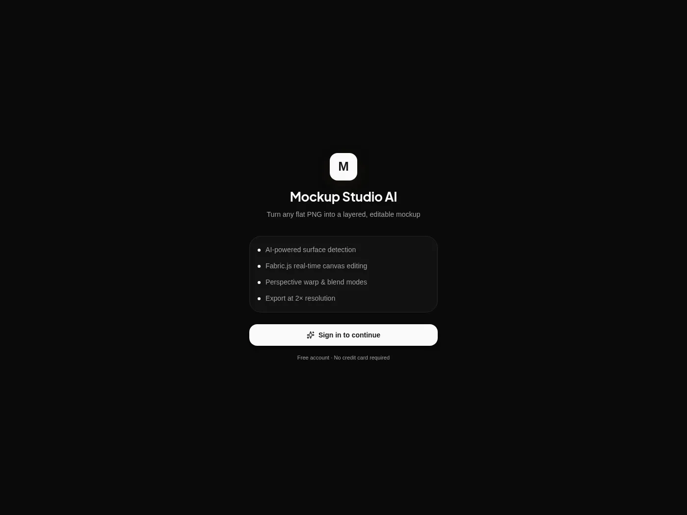 Mockup Editor AI