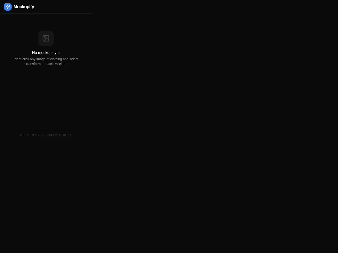Mockupify Chrome Extension