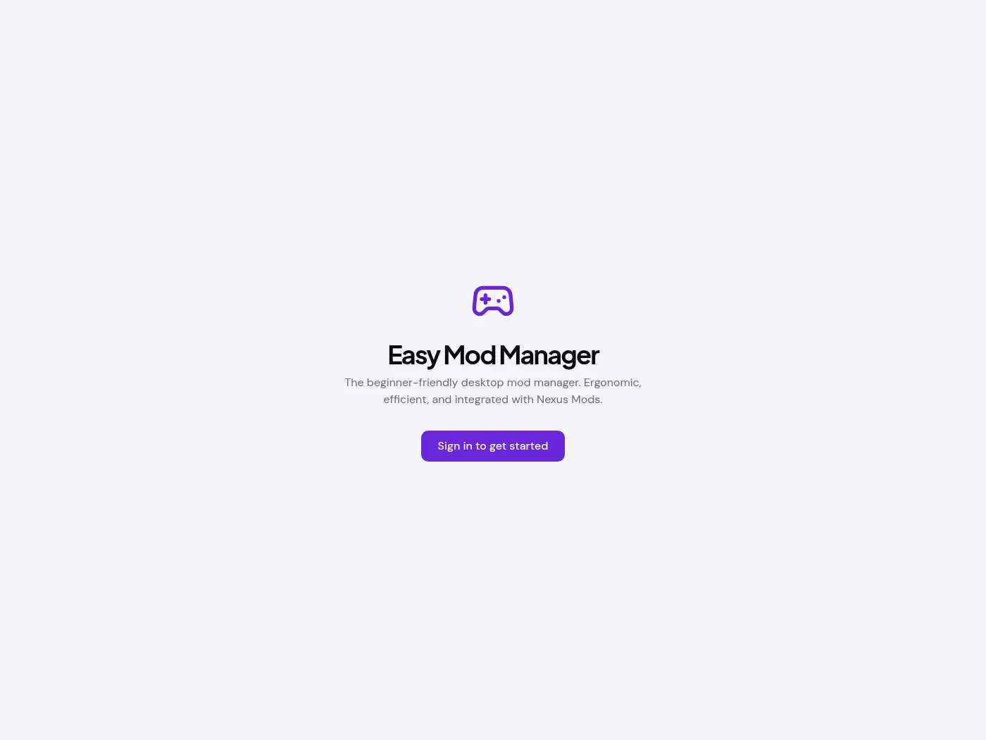Easy Mod Manager