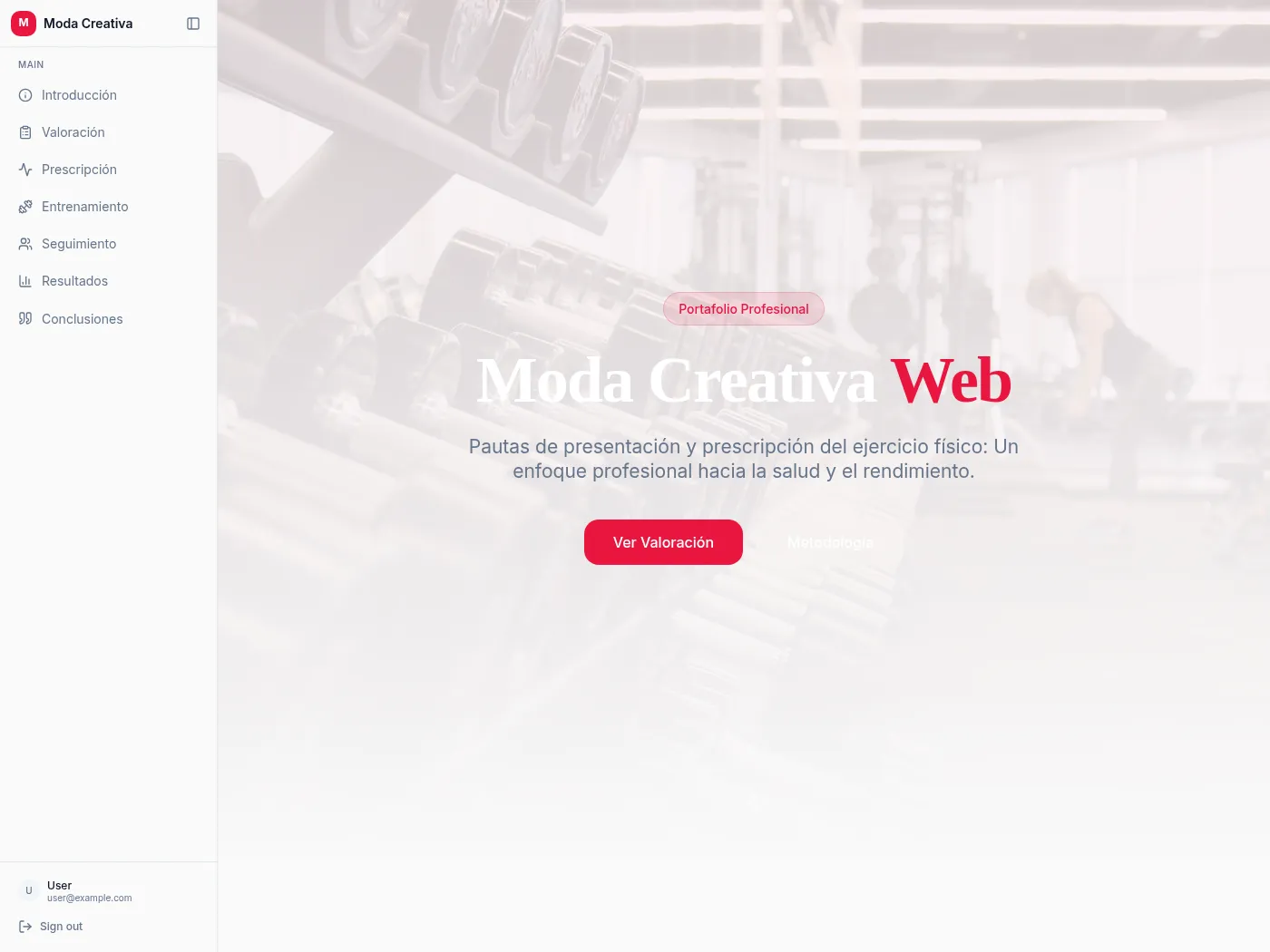 Moda Creativa Web