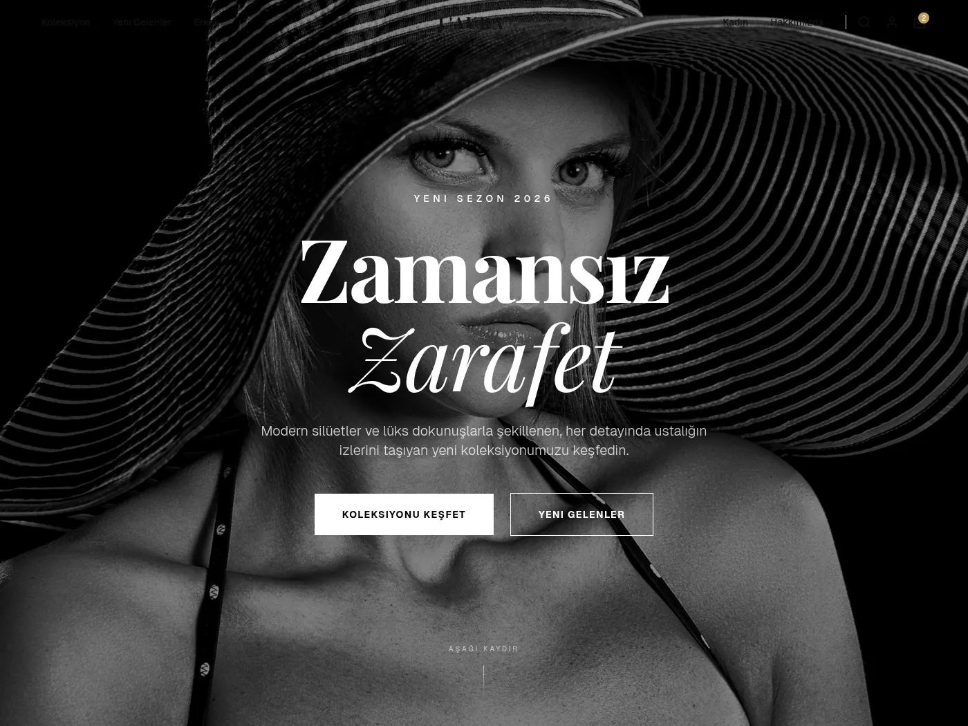 Moda Marka Web Sitesi