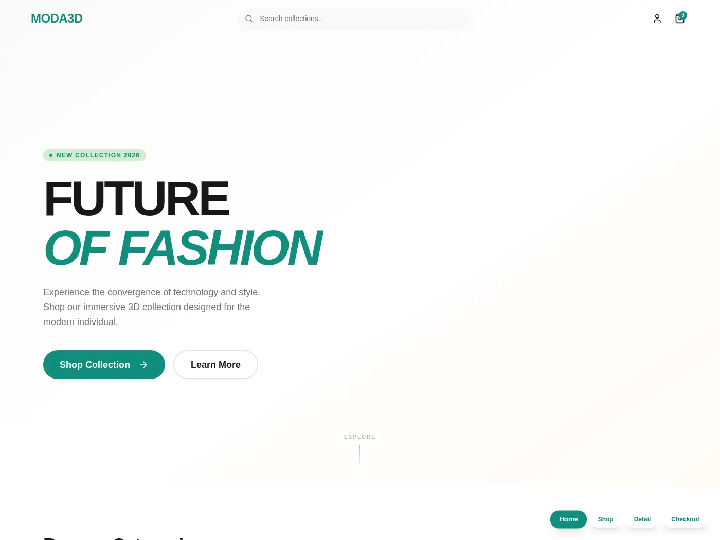 Moda3D Shopfront