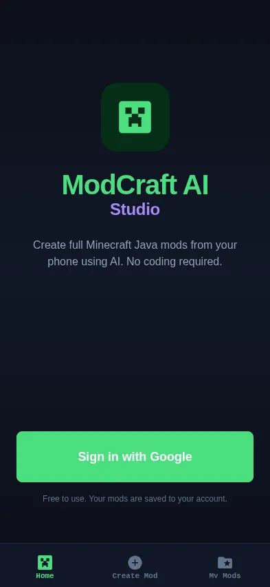ModCraft AI Studio