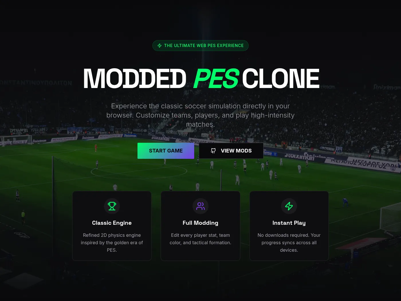 Modded PES Clone