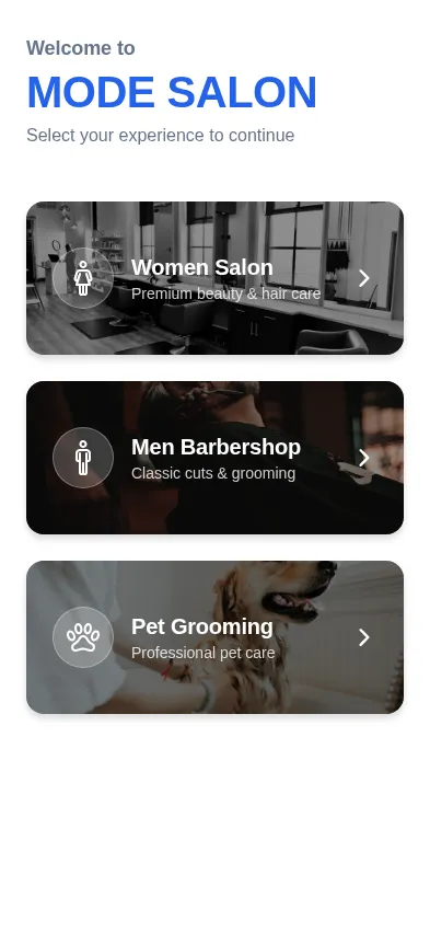 Mode Salon App