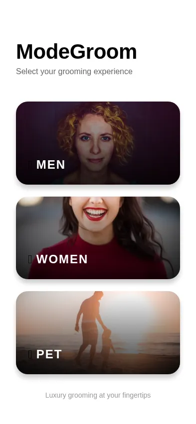ModeGroom Premium Super-App
