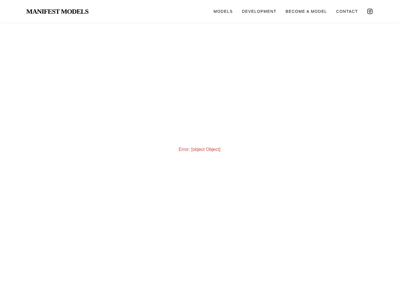 Manifest Models Portfolio