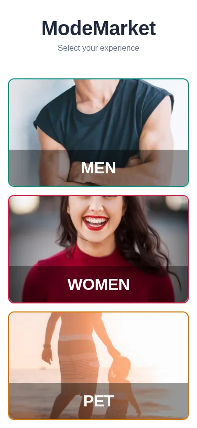 ModeMarket Booking App
