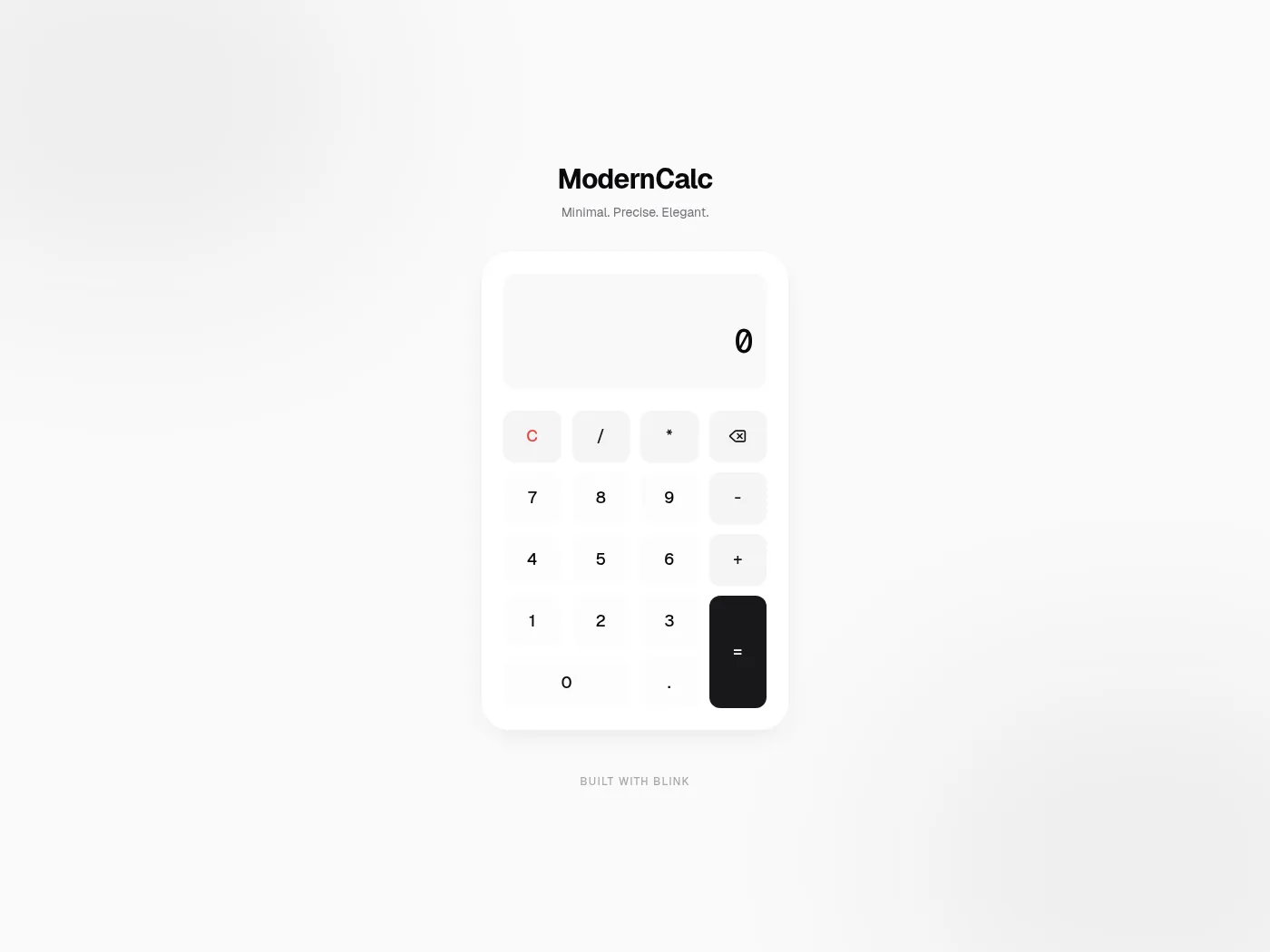 ModernCalc