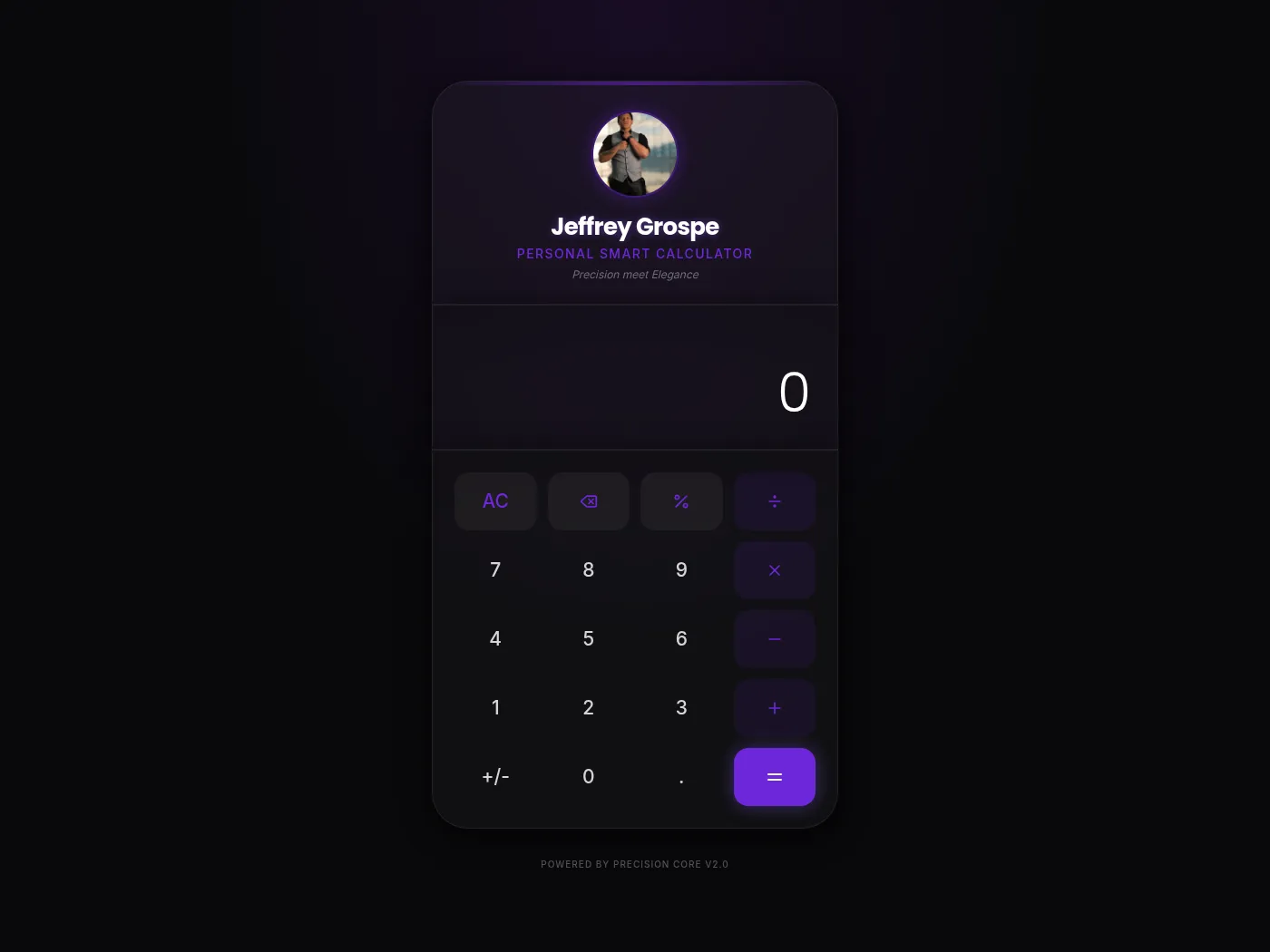 Personal Smart Calculator