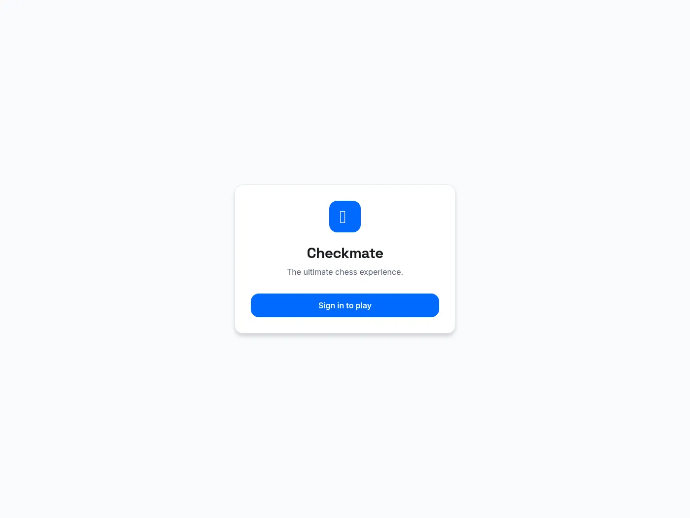 Checkmate Platform