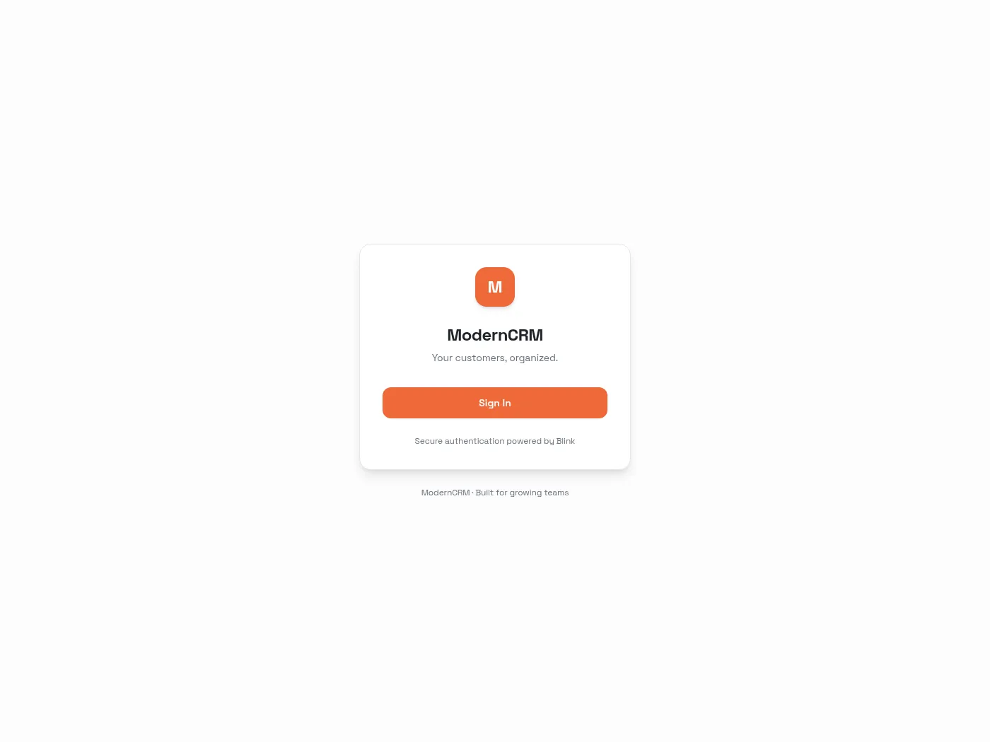 ModernCRM