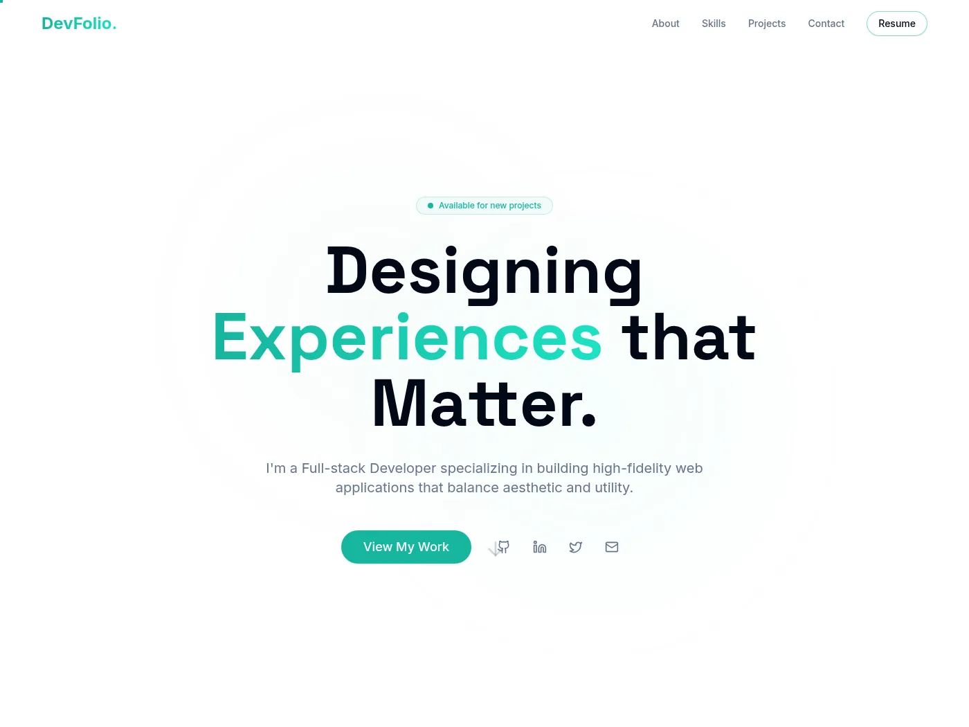 DevFolio Pro