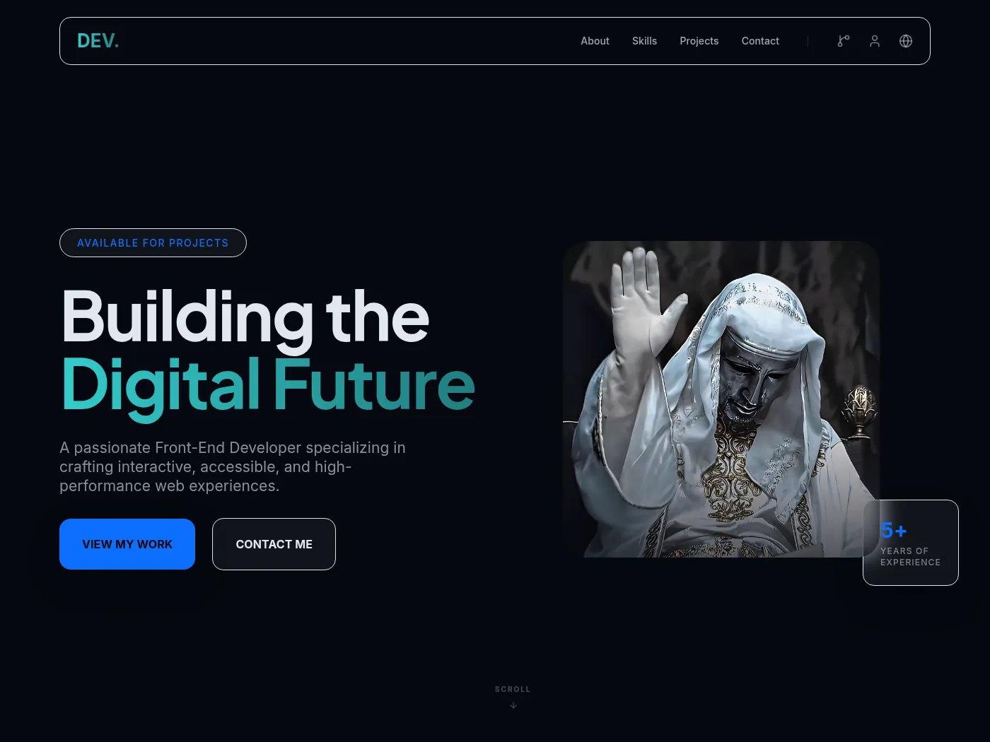 Modern Dev Portfolio