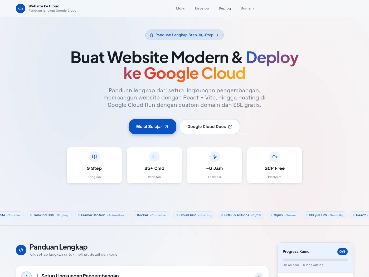 Dynamic Modern Web Starter